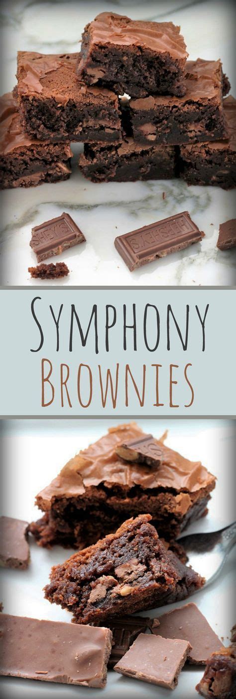 Symphony Bar Brownies Recipe Treasures How Sweet Eats Delicious