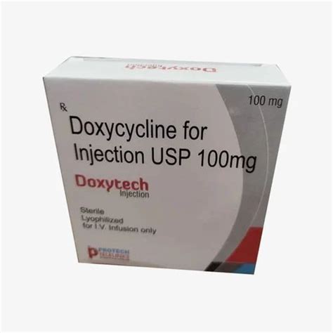 Doxycycline Injection Usp 100mg At Rs 550 Vial In Nagpur Id 2850216182930
