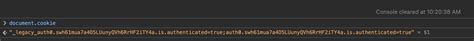 bug capacitor cookies `okie` not behaving as expected on