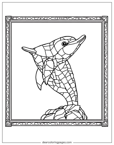 Mosaic Coloring Pages 16 Free Printable Coloring Pages
