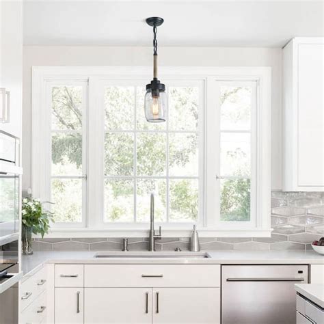 Small Over Kitchen Sink Light