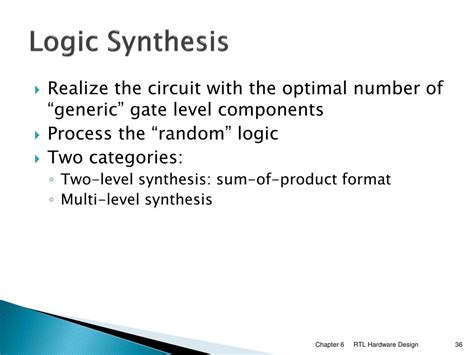ppt synthesis of vhdl code powerpoint presentation free download