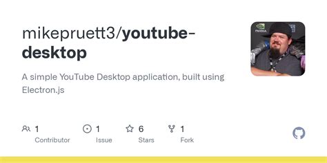 Github Mikepruett3youtube Desktop A Simple Youtube Desktop Application Built Using Electronjs