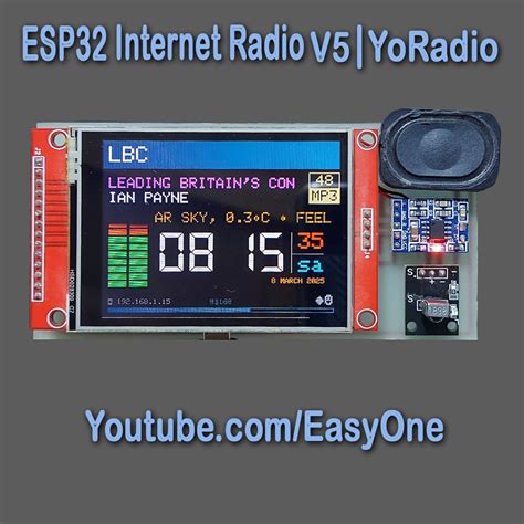 Easy How To Build An Esp32 Internet Radio V5 Yoradio Yt