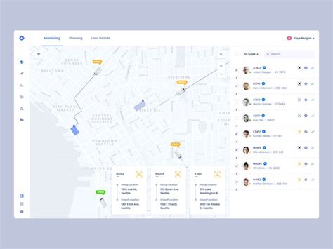 Pin On GIS Design User Interface
