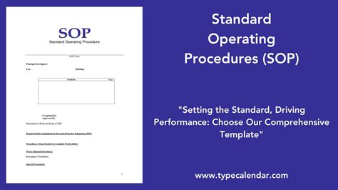 What Is An SOP Definition Types Uses 44 OFF