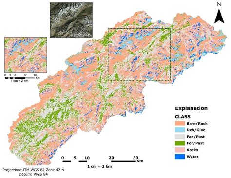 Land Cover Map Generated From K Mean Clustering Of 6 Classes From Download Scientific Diagram