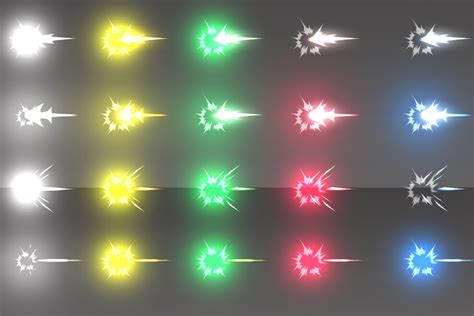 Muzzle 2d Effect Fire And Explosions Unity Asset Store