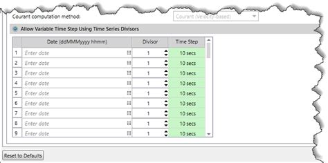 Advanced Time Step Control Civilgeo Knowledge Base