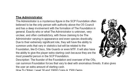 Heres A Tower Concept I Made On The SCP TD Discord Fandom