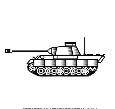 탱크 군사 차량 벡터 이미지 Ai Eps Uidownload