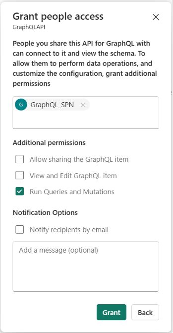 Using The Fabric API For GraphQL Marked Code