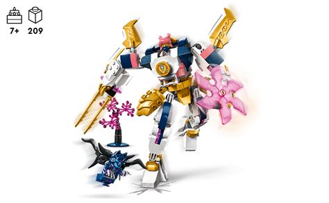 Lego® Ninjago® Soras Elemental Tech Mech 71807 Adventure Toy Set For