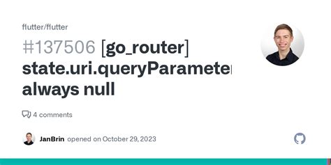 Gorouter Stateuriqueryparameters Always Null · Issue 137506