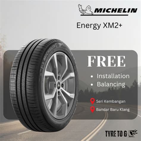 Michelin Energy XM2+ (14 15 16 Inch) | Shopee Malaysia