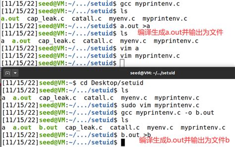 [seed labs] 环境变量与 set uid 实验 环境变量和set uid实验 csdn博客