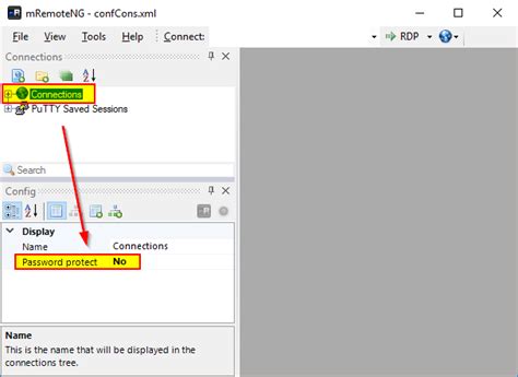 Remote Desktop Mremoteng How Can I Set A Password On A Connection