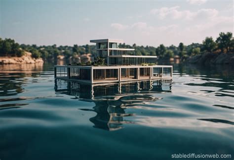 Floating Architecture Stable Diffusion Online Floating Architecture Stable Diffusion Online