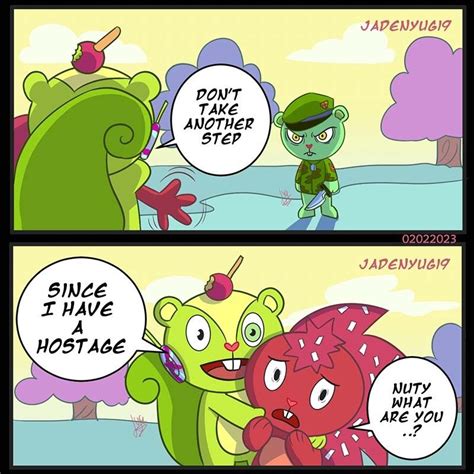 Hostage 16 Happy Tree Friends Flippy Happy Tree Friends Happy Friends