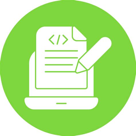 Programming Notes Vector Icon Design Vector Art At Vecteezy