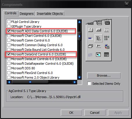 Koneksi Database Access Dengan Adodc VB Dunia Kampus