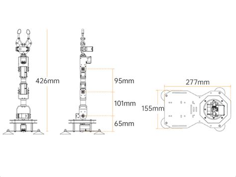 Xarm Esp32 Bus Servo Robotic Arm Powered By Open Source Esp32 Python P Hiwonder