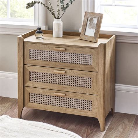 Victor 3 Drawer Chest Dunelm