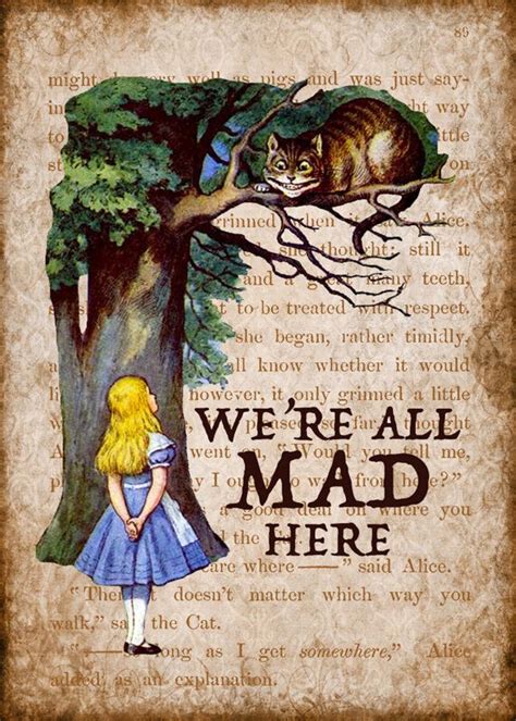 Alice In Wonderland Poem Collage