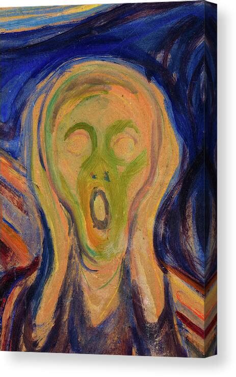 Face Screaming In Fear Artist
