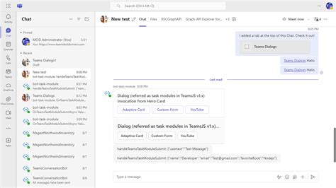 Teams Dialog Referred As Task Modules In Teamsjs V1x Code Samples Microsoft Learn