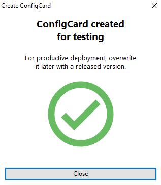Configure Test Reader BALTECH Docs