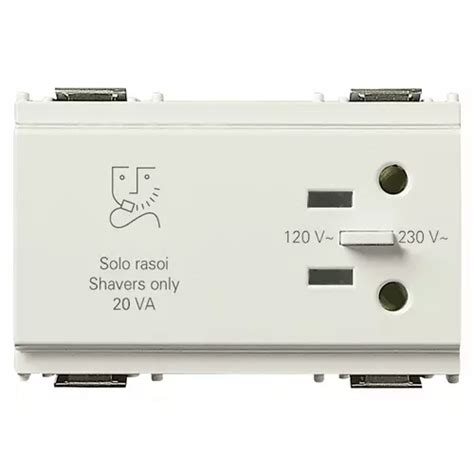 Shaver Supply Unit 230v White 16290b