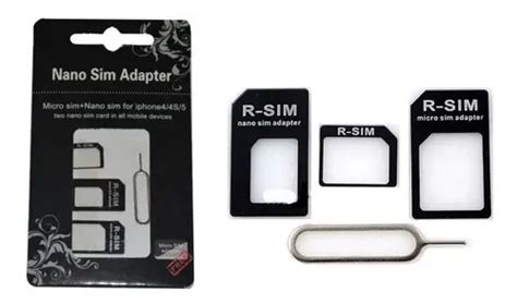 Adaptador De Chip 3 Em1 Celular Mini Micro E Nano Sim Novo Mercadolivre
