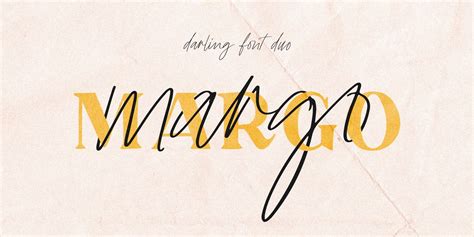 Margo Font Playful Font Duo