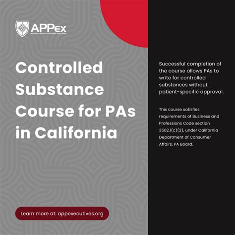 Controlled Substances Education Course Advanced Practice Provider