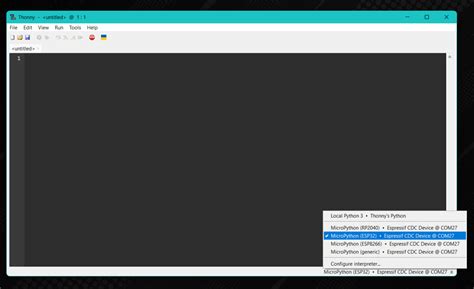 Pydrone A Beginner S Guide To Micropython Drone Ide And Device Configuration