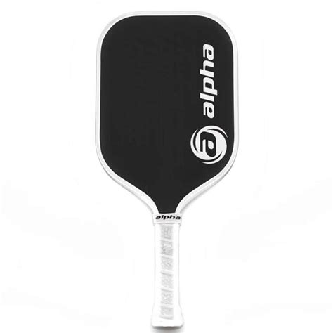 Pickleball Paddles White And Black Pickleball Paddles Alpha Pickleball