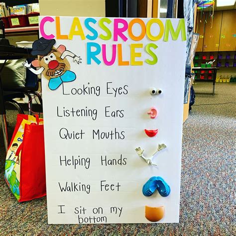 Preschool Classroom Rulesprintable Classroom Rules Signs