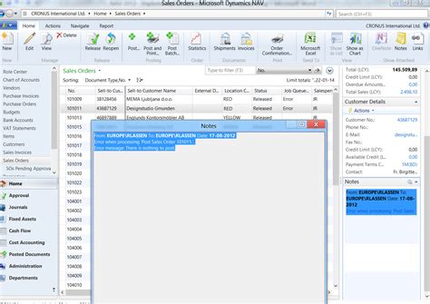 Background Posting And Job Queue In Microsoft Dynamics Nav 2013