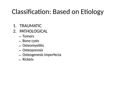 Classification Of Fractures And Fracture Healing Pptx