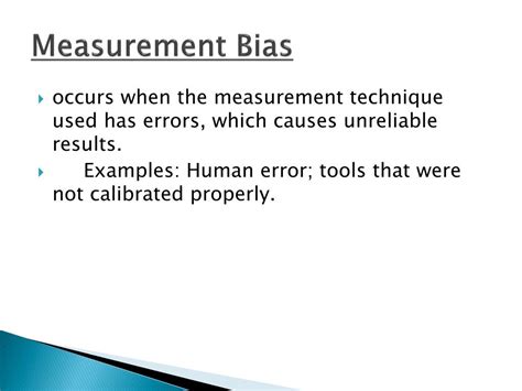Ppt 4 4 Statistical Bias Powerpoint Presentation Free Download Id 2920503