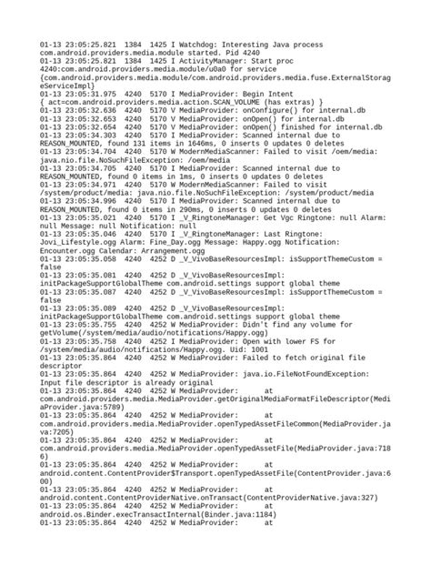 Log Pdf Java Programming Language Software