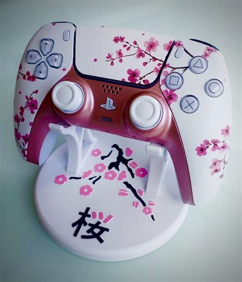 🎮 Sakura Themed Xbox And Playstation Controller Stand・ 3mf File For 3d Printing・cults