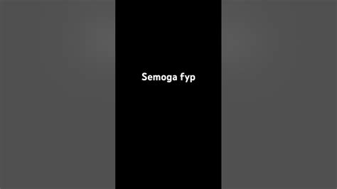 Semoga Fyp Youtube