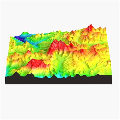 Landscape Mount Everest 3d Model