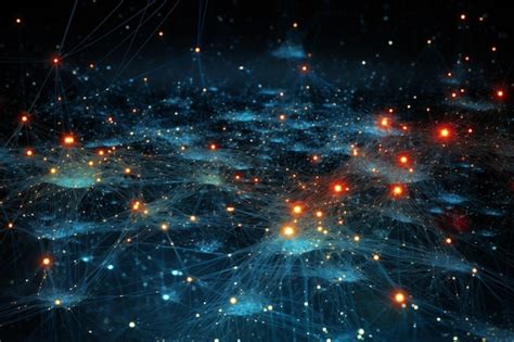 A Digital Representation Of Interconnected Networks Symbolizing The Complexity Of Modern