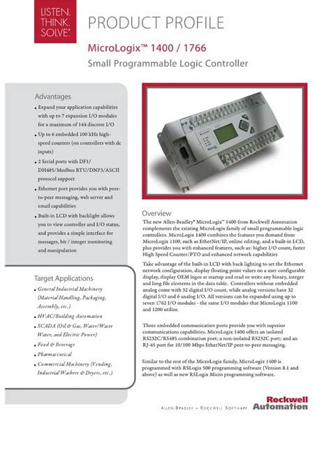 Rockwell Plc Support At Best Price In Pune By Softcon Systems Private