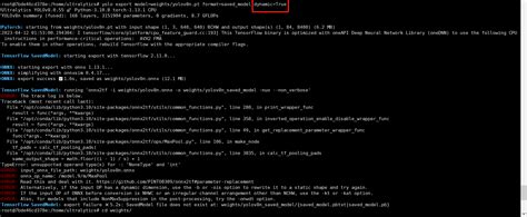 How Can I Get Params Of Exported Saved Model · Issue 1944 · Ultralyticsultralytics · Github
