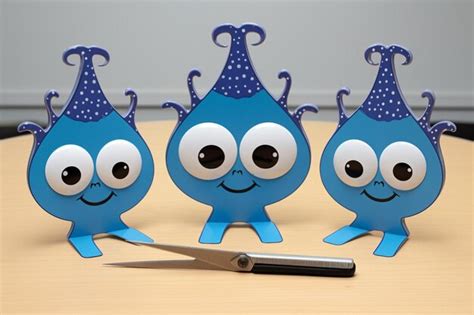 Classroom Glue And Scissors Premium Ai Generated Image