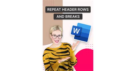 Repeat Header Rows And Breaks Video